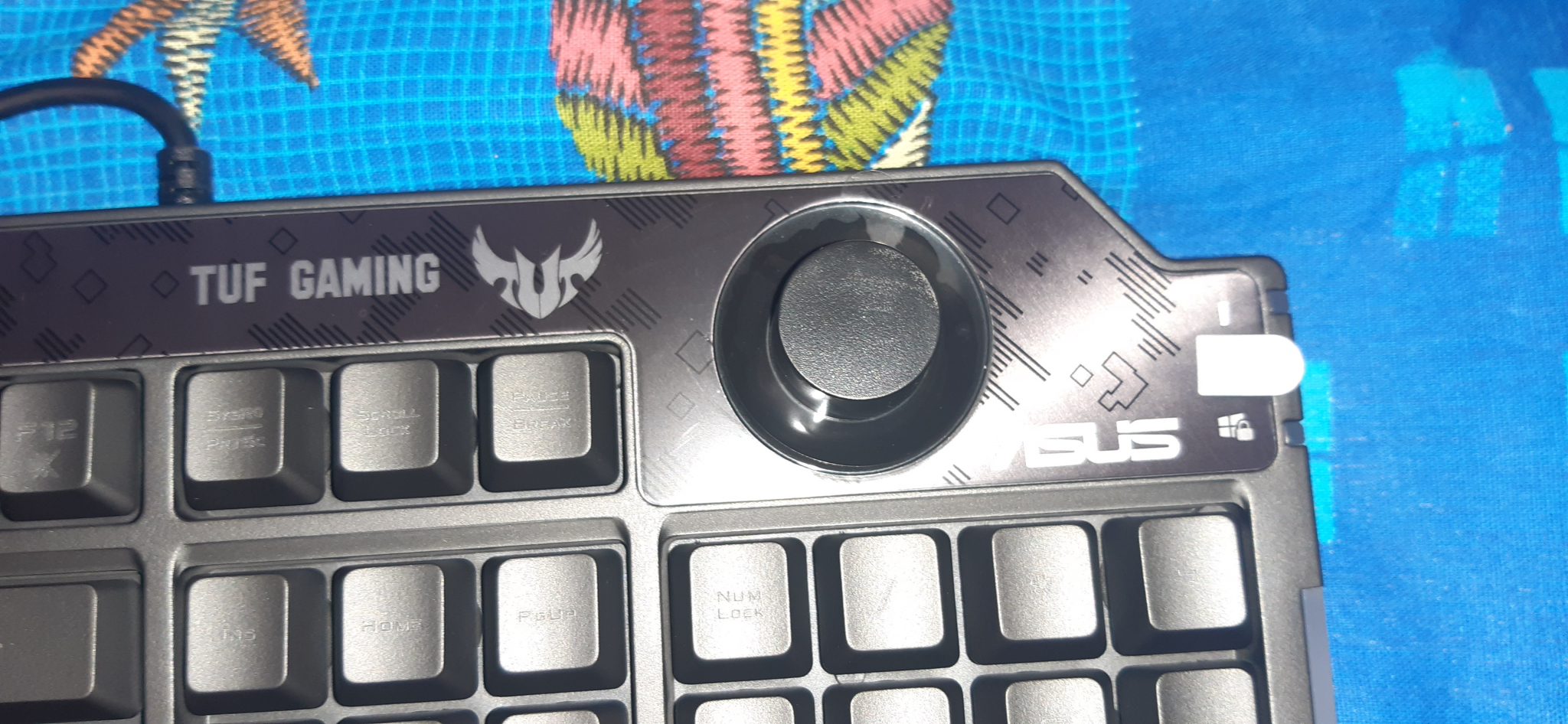 Обзор от покупателя на Клавиатура Asus TUF Gaming K1 черная (90MP01X0 ...