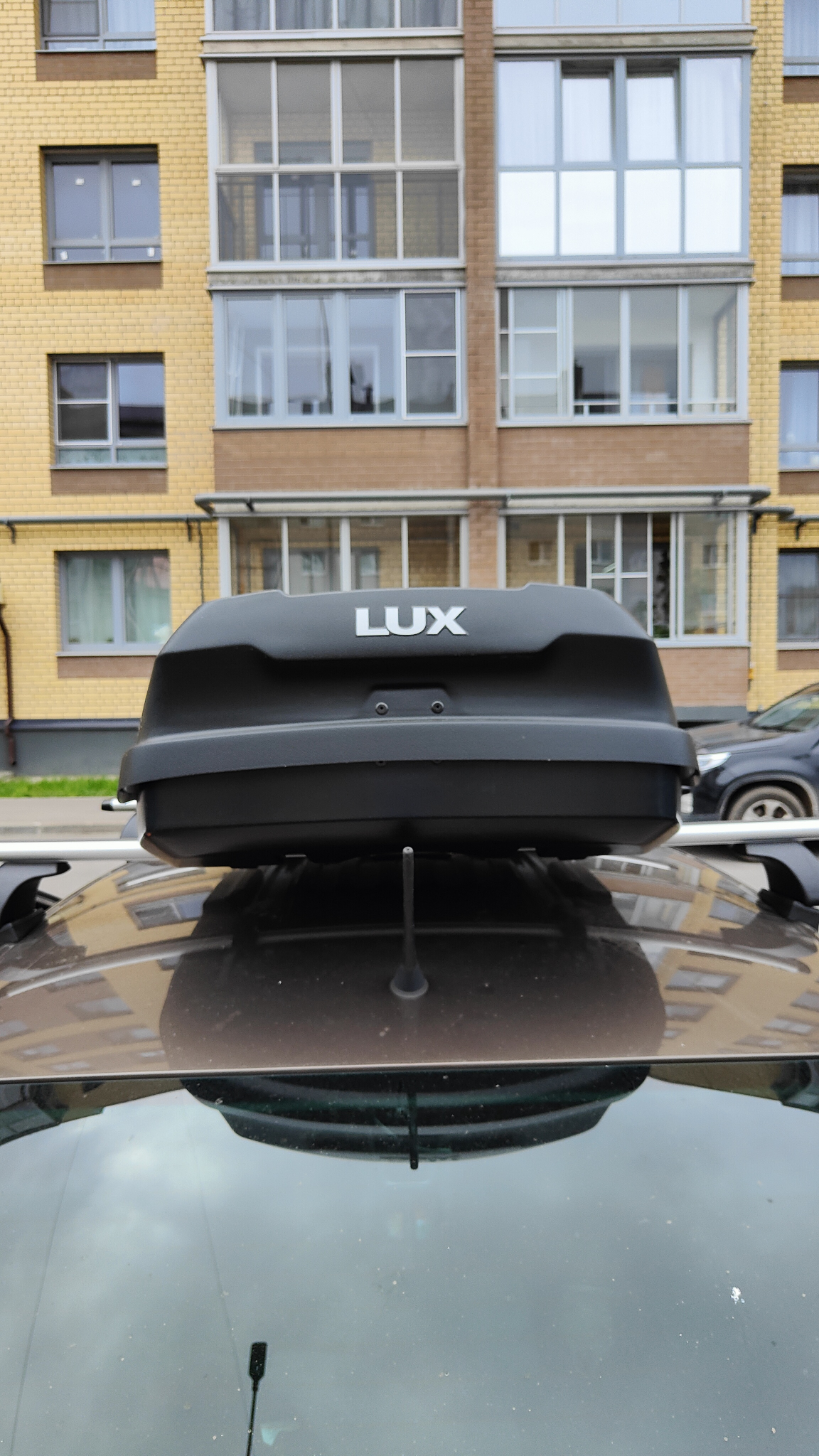 Обзор от покупателя на Автомобильный бокс LUX IRBIS 150 черный матовый ...