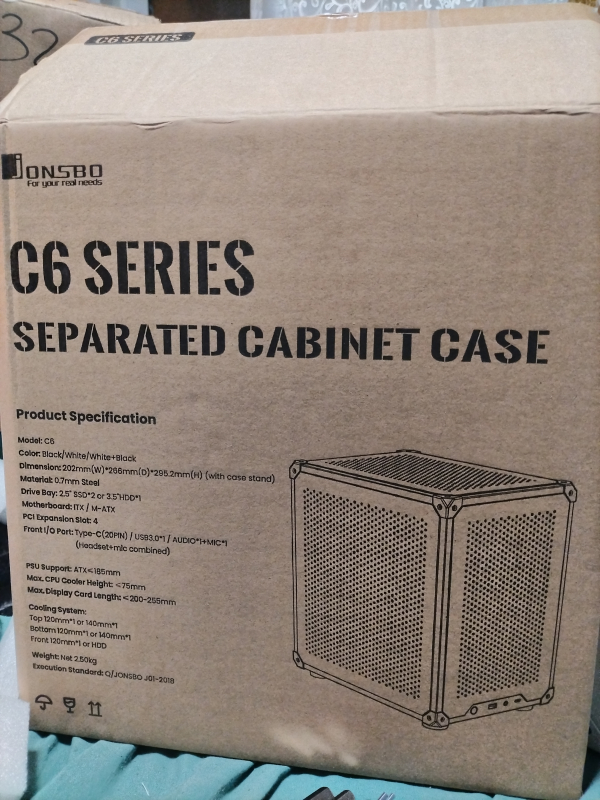 Обзор от покупателя на Корпус Jonsbo C6 Handle белый — интернет магазин
