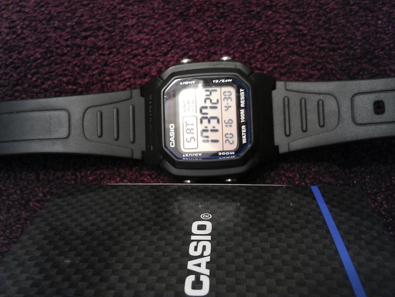 Обзор от покупателя на Наручные часы CASIO W-800H-1A CASIO COLLECTION ...