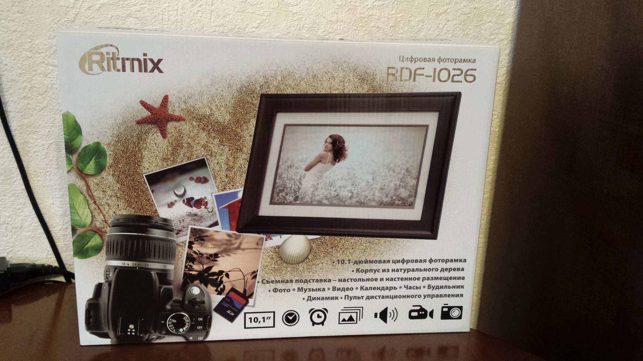 Обзор от покупателя на Цифровая фоторамка Ritmix RDF-1026 — интернет ...