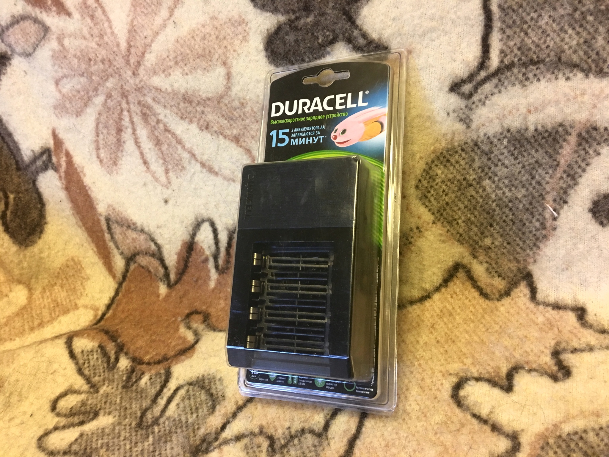 Обзор от покупателя на Зарядное устройство DURACELL CEF15 — интернет ...