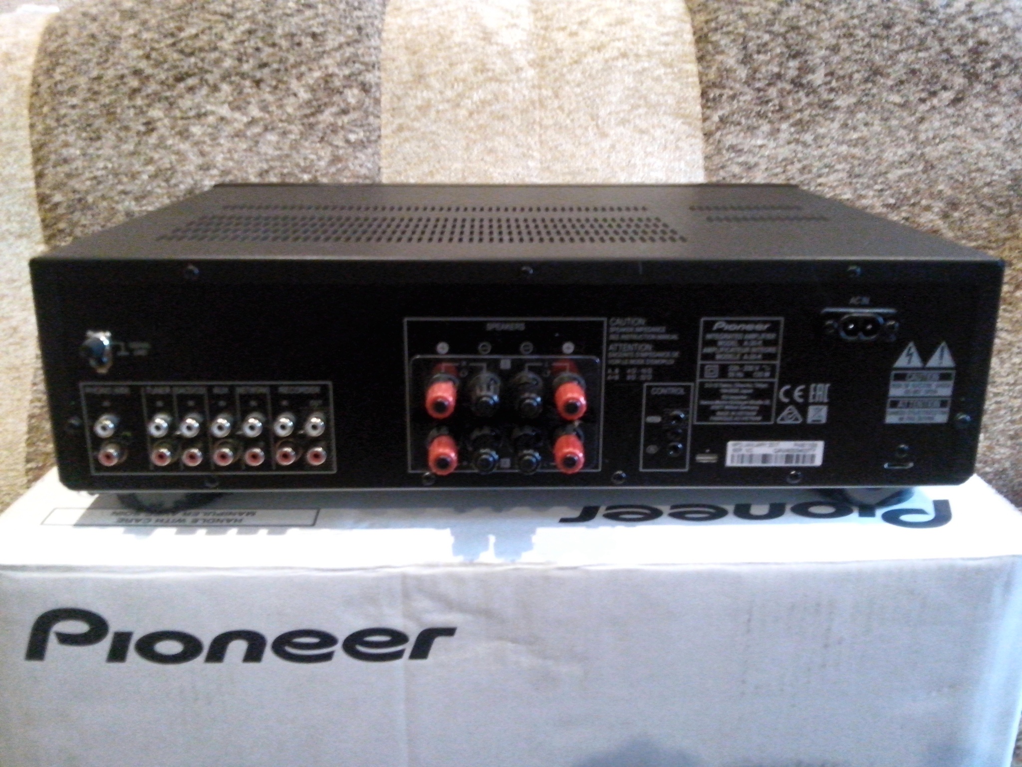 Обзор от покупателя на Интегральный усилитель Pioneer A-20, черный ...