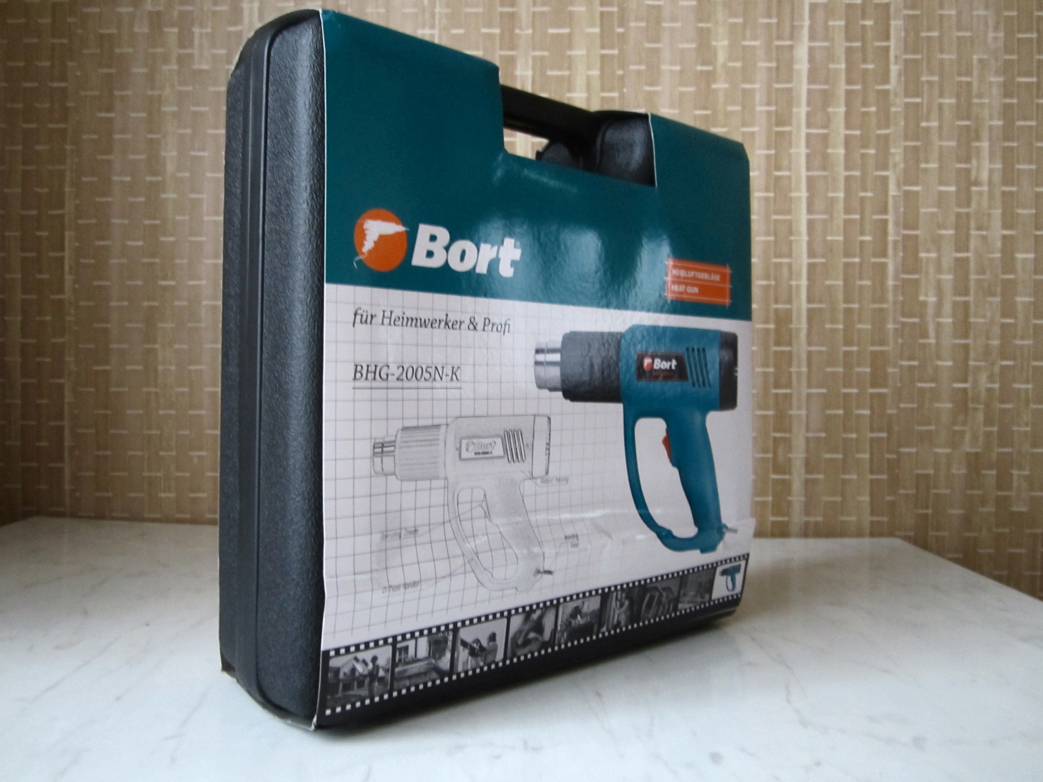 Обзор от покупателя на Фен строительный Bort BHG-2005N-K — интернет ...