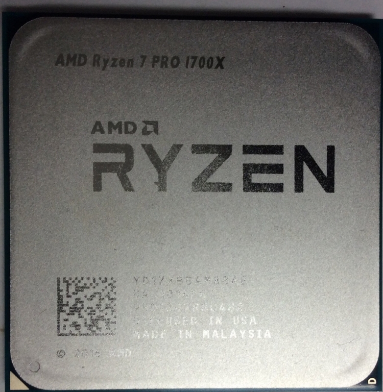 Обзор от покупателя на Процессор AMD Ryzen 7 PRO 1700X AM4 OEM ...