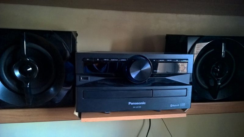 Обзор от покупателя на Микросистема Panasonic SC-UX100EE-K, черный ...
