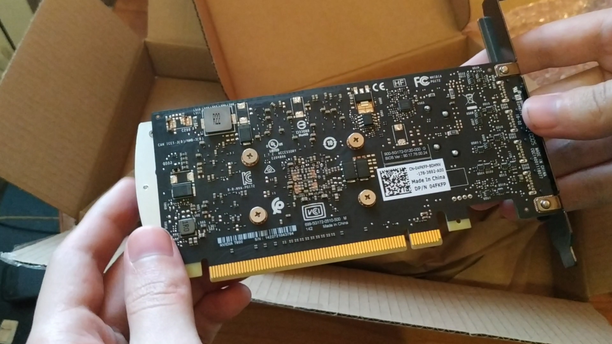 Обзор от покупателя на Профессиональная видеокарта DELL Nvidia Quadro ...