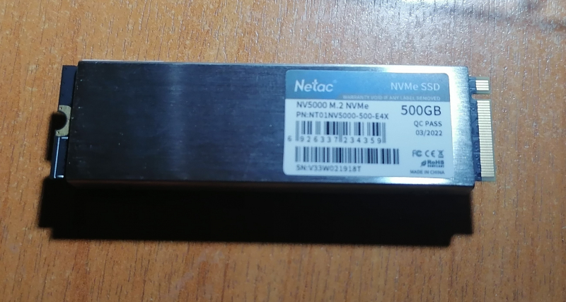 Обзор от покупателя на SSD диск Netac M.2 (2280) NV5000 NVMe PCIe 500GB ...