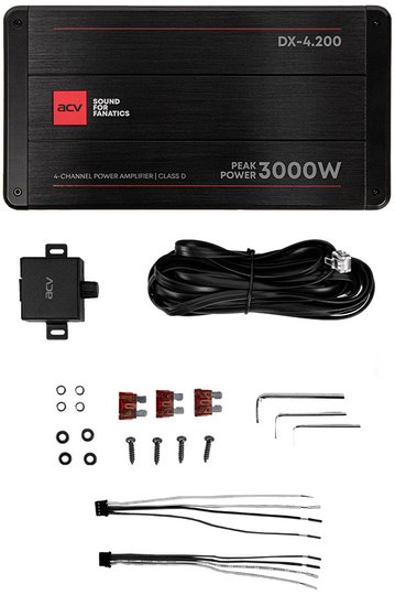 Усилитель ACV DX-4.200 V3 — купить по низкой цене в интернет-магазине ОНЛАЙН ТРЕЙД.РУ