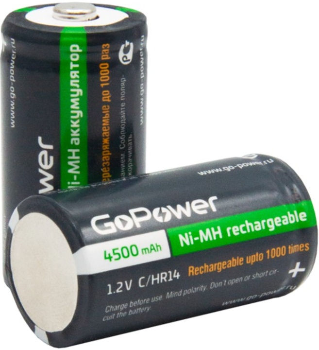 Аккумулятор бытовой GoPower HR14 C BL2 NI-MH 4500mAh — купить в ...