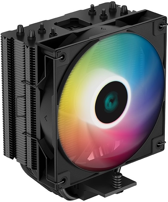 Кулер для процессора DEEPCOOL AG400 BK ARGB — купить по низкой цене в ...