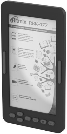 Электронная книга Ritmix RBK-477 — купить по низкой цене в интернет-магазине ОНЛАЙН ТРЕЙД.РУ