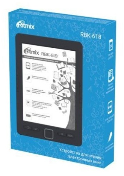 Электронная книга Ritmix RBK-618 — купить в интернет-магазине ОНЛАЙН ТРЕЙД.РУ