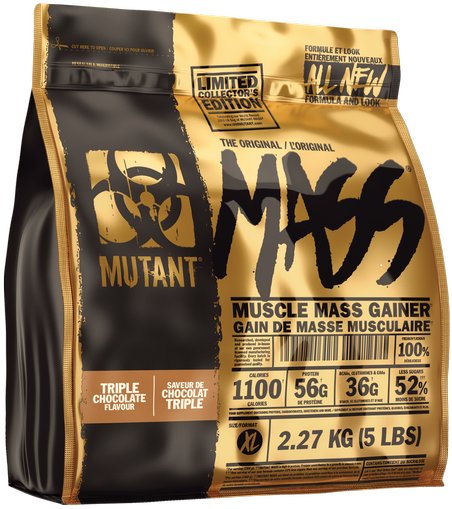 Купить Гейнер Mutant Mass 5 lb Triple Chocolate 2270g (Тройной шоколад ...