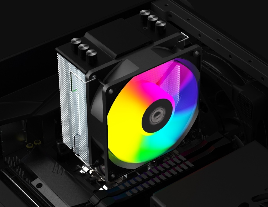 Кулер для процессора ID-COOLING SE-903-XT FRGB — купить по низкой цене ...