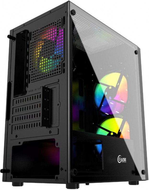 Корпус Powercase Mistral Micro T3B, черный (CMIMTB-L3) — купить по ...