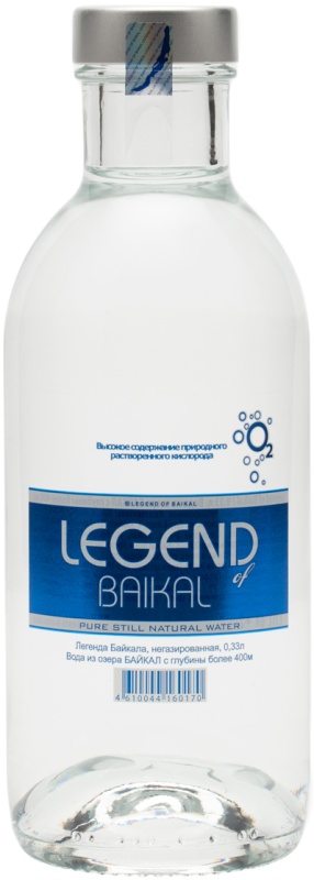 Вода минеральная Legend of Baikal (Легенда Байкала) негазазированная 0 ...
