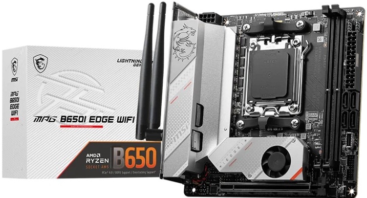 Материнская плата MSI MPG B650I EDGE WIFI (AM5, mini-ITX) — купить по ...