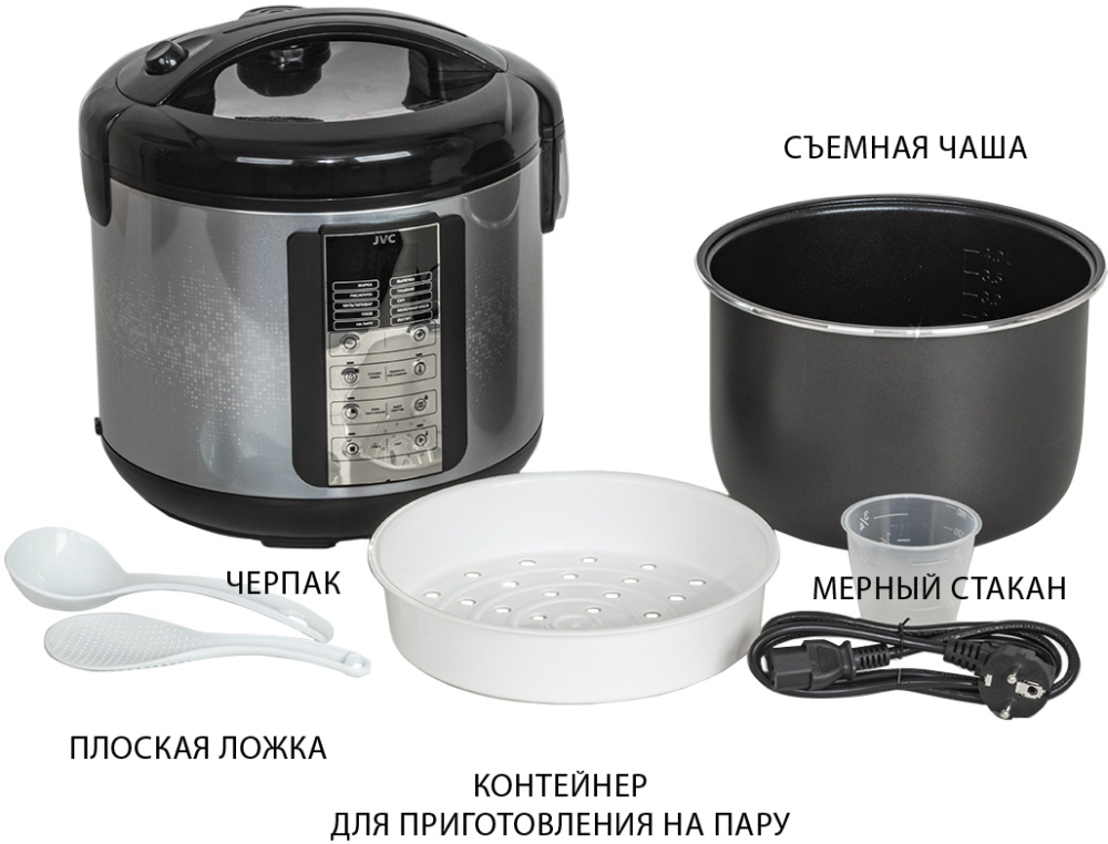Мультиварка JVC JK-MC501 — купить по низкой цене в интернет-магазине ОНЛАЙН ТРЕЙД.РУ
