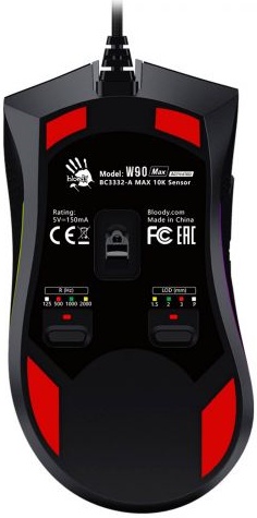 Мышь A4Tech Bloody W90 Max черный — купить в интернет-магазине ОНЛАЙН ...