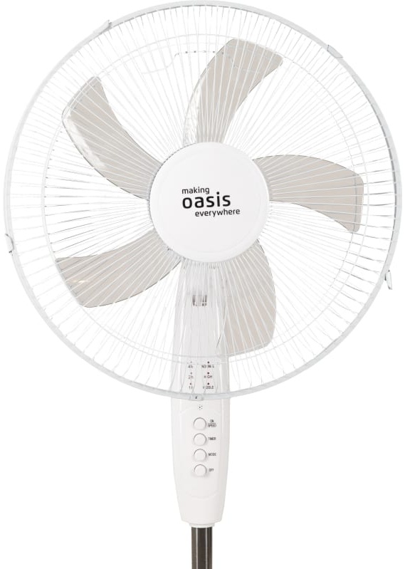 Вентилятор напольный OASIS VF-40TMW 4640130921415 — купить по низкой цене в интернет-магазине ...