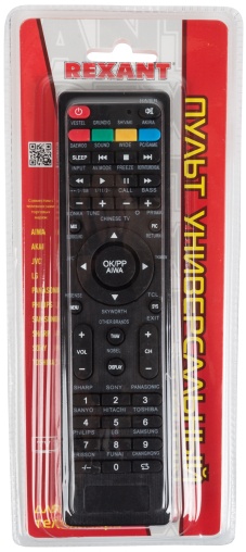 Пульт универсальный REXANT RX-707E 38-0011 — купить по низкой цене в интернет-магазине ОНЛАЙН ...