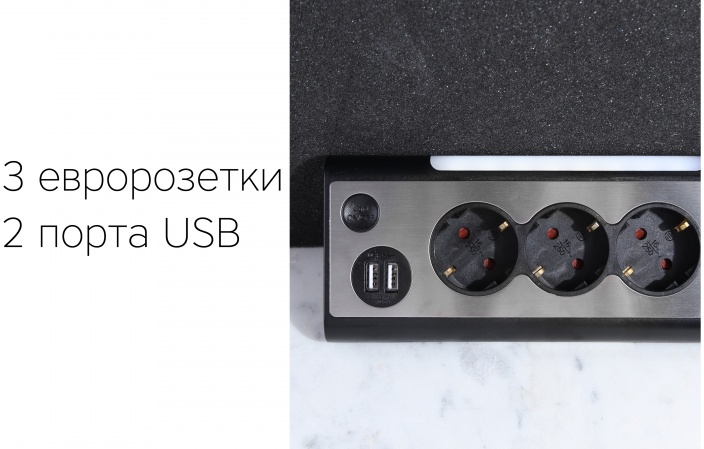 Сетевой фильтр Rombica NEO TRINITY Black PSE-007 — купить по низкой ...