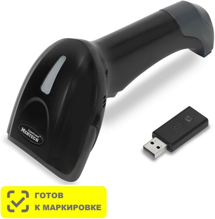 Сканер штрих-кода Mertech CL-2310 HR P2D SUPERLEAD USB Black — купить в ...