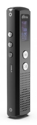 Цифровой диктофон Ritmix RR-120 4Gb, черный RITMIX RR-120 4GB black ...