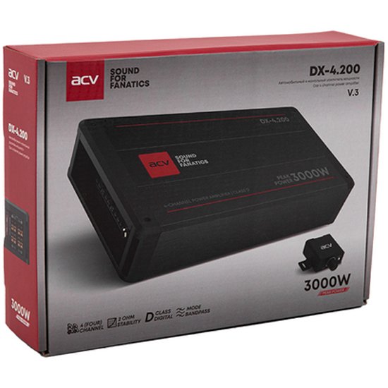 Усилитель ACV DX-4.200 V3 — купить по низкой цене в интернет-магазине ОНЛАЙН ТРЕЙД.РУ