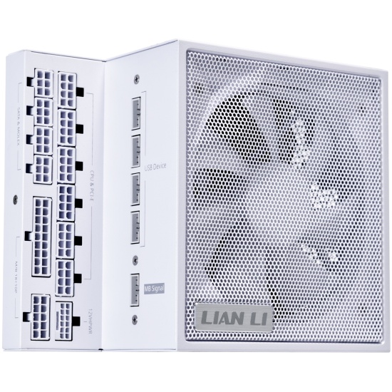Блок питания LIAN LI EDGE, 1300W, 80+ Platinum, ATX3.1 (EG1300) белый ...