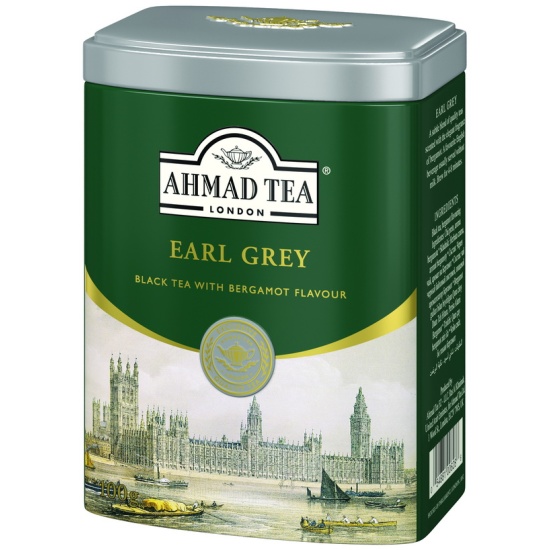 Чай черный Ahmad Tea Эрл Грей ароматизированный 100 г — купить в ...