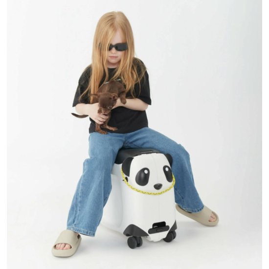 Купить чемодан-каталка Happy Baby 40036 PANDA 4690624099915 в интернет ...