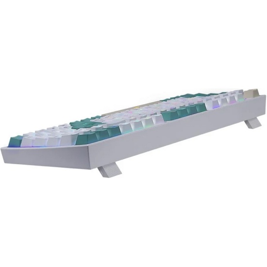 Клавиатура беспроводная/проводная DEFENDER REDRAGON Veigar белый ...