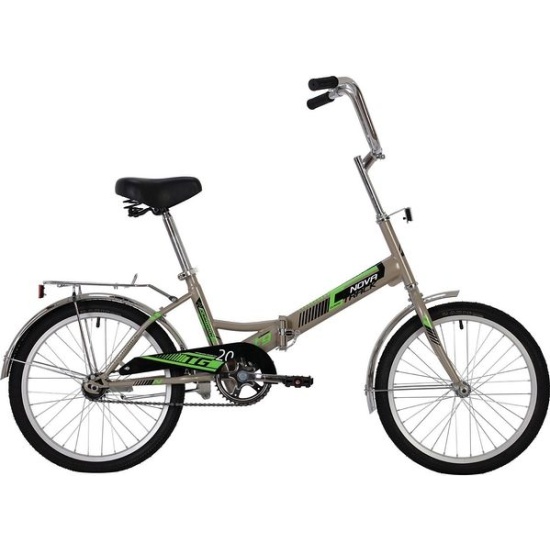 Складной велосипед Novatrack 20 складной, 20FTG301.BK20, черный ...