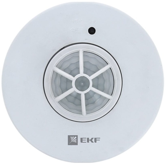 Датчик движения Ekf Ms 28a ДД потолоч 1200Вт 360град до 6м Ip20 Dd