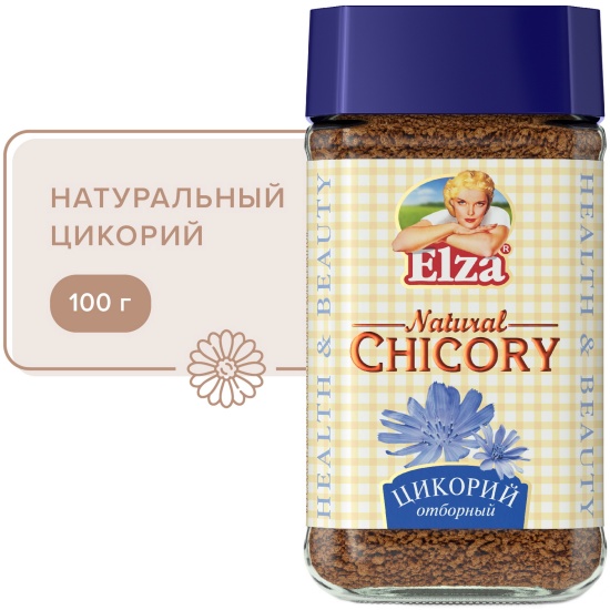 Цикорий ELZA Natural Chicory натуральный гранулированный 100 г ...