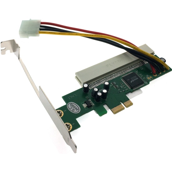 Переходник Espada PCI-E M to PCI F, 4 pin power (EPCIF-PCIM4pAd ...