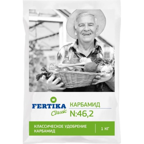 Удобрение минеральное FERTIKA Карбамид, 1 кг Ф00635 — купить по низкой ...