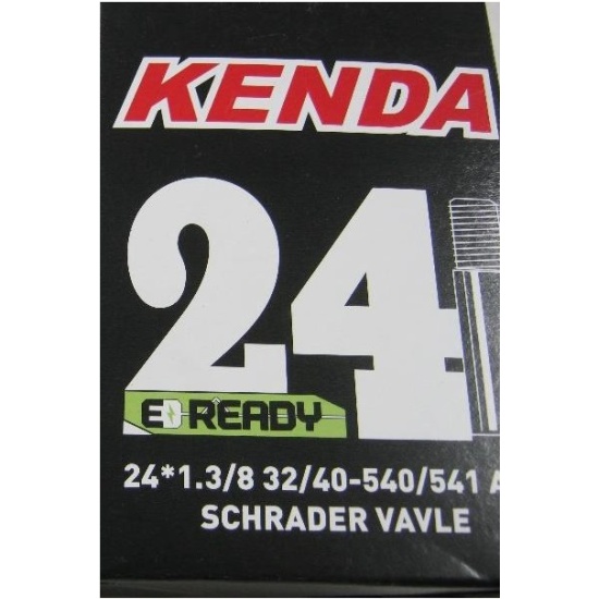 Камера велосипедная Kenda 24 авто ниппель узкая 1 3/8 (32/40-540/541) для советских вело ...