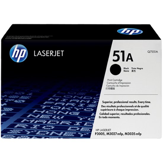 Картридж HP 51A (Q7551A) LJ P3005/M3035mfp/M3027 (6000стр) — купить в ...