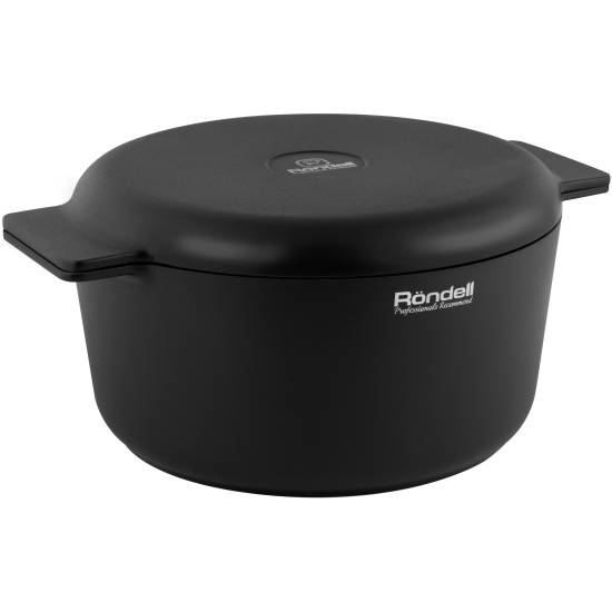 Кастрюля с крышкой. Rondell Modern 24 см, 4,6 л (RDA-1729) — купить в ...