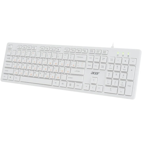 Купить Клавиатура Acer OKW123 белый ZL.KBDEE.00D в интернет-магазине ...
