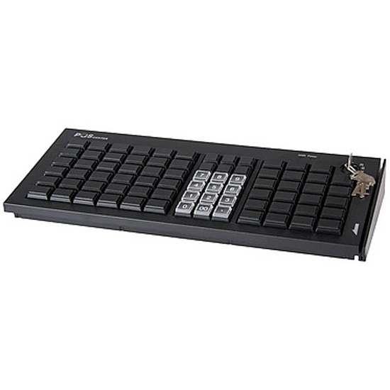 Клавиатура программируемая POScenter S77A (77 клавиш, MSR, ключ, USB ...