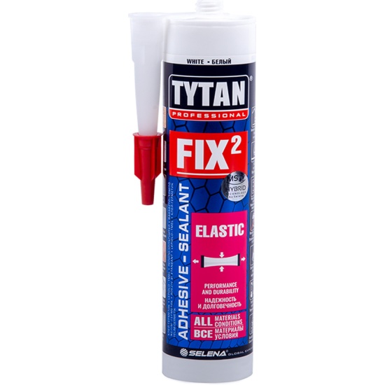 Клей-герметик Tytan Professional Fix? Elastic, 290 мл, белый — купить в ...
