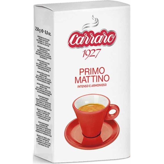 Кофе молотый Carraro Primo Mattino 250 г — купить в интернет-магазине ...