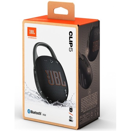 Колонка JBL Clip 5 black JBLCLIP5BLK — купить по низкой цене в интернет ...