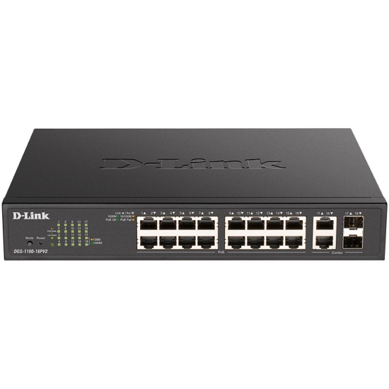 Коммутатор D-Link DGS-1100-18PV2/A3A (DGS-1100-18PV2/A3A) — купить в ...