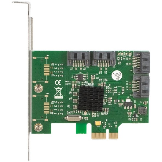 Контроллер ExeGate EXE-503 PCI-E 2.0, SATA3 6Gb/s, 4 int (OEM ...