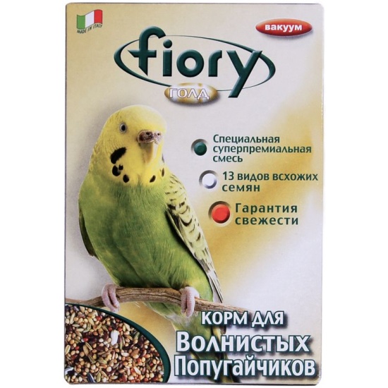 Корм для волнистых попугаев FIORY ORO MIX 400 г — купить в интернет ...